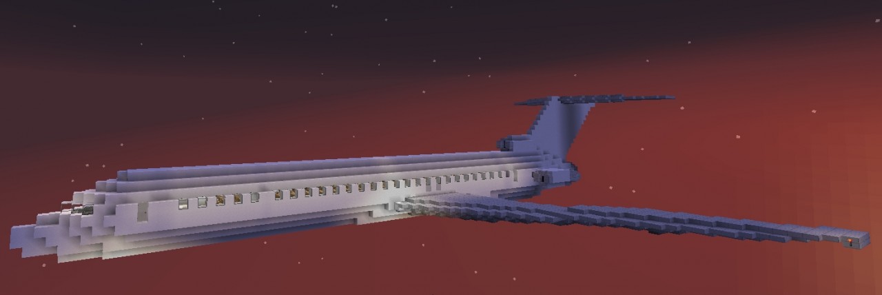 Boeing 727-200 Updated! Minecraft Map