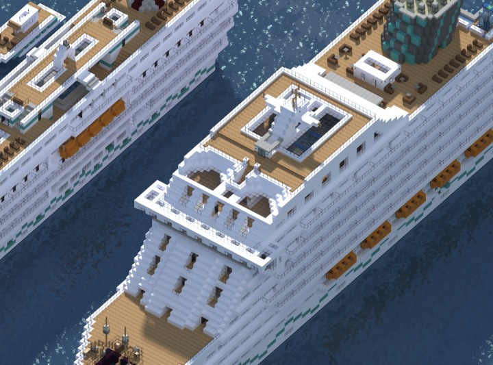 2 Modern Cruise Ships - Over 300 blocks! - [DOWNLOAD] - Ninaman ...