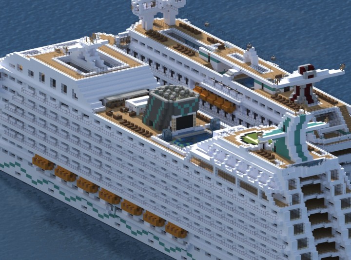 2 Modern Cruise Ships - Over 300 blocks! - [DOWNLOAD] - Ninaman ...