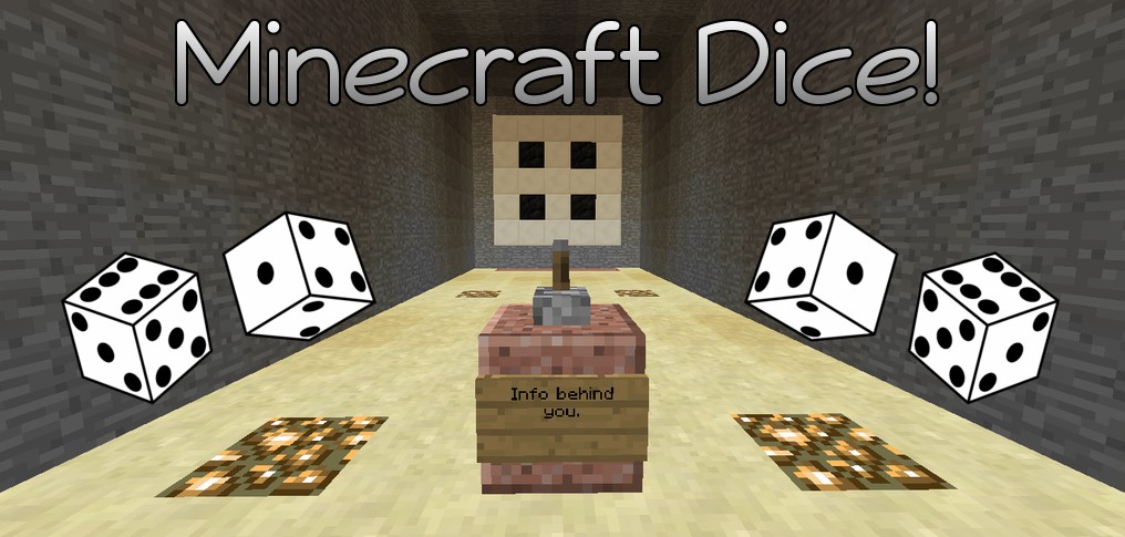 Working random 4 sided die! Minecraft Map