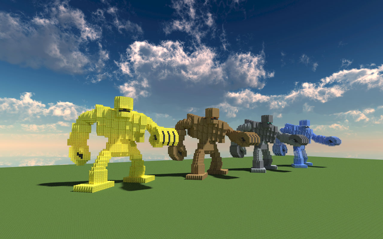 Golem(Dragon Quest series) Minecraft Map