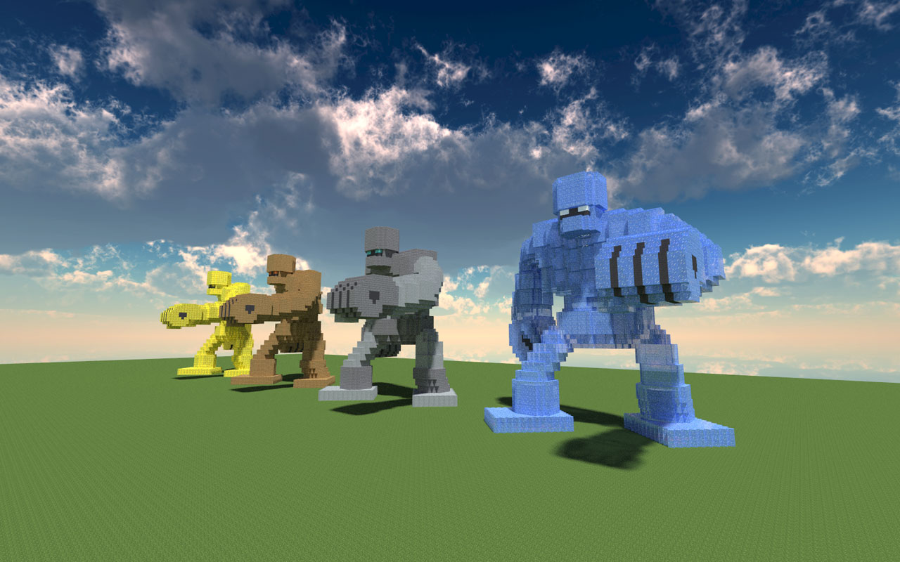 Golem(Dragon Quest series) Minecraft Map