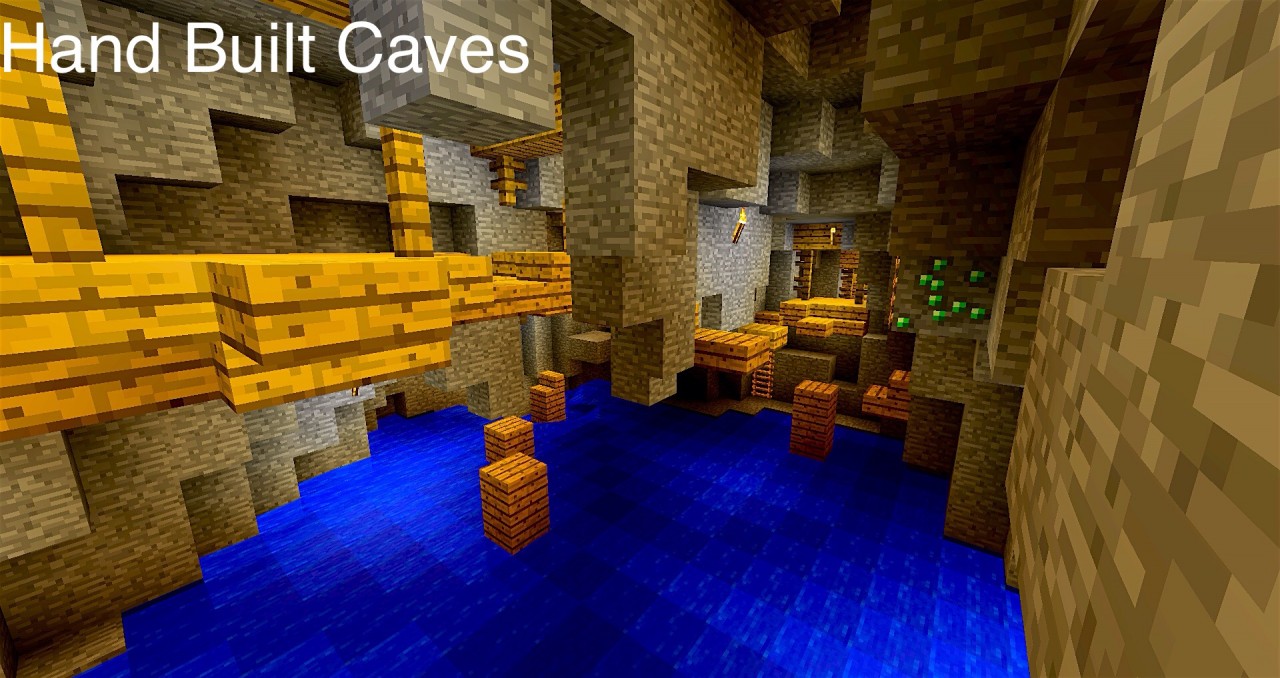 Cave Parkour Minecraft Map