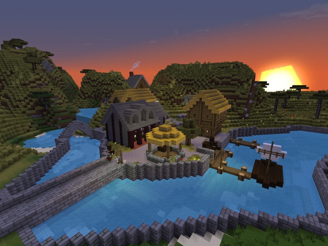 Minecraft Modded RPG Adventure World Minecraft Map