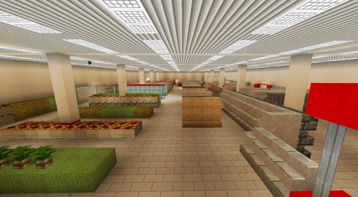 Kaufland supermarket - ultra HQ Minecraft Map