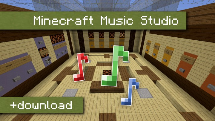 Minecraft Music Studio | Random Note Generator Minecraft Map