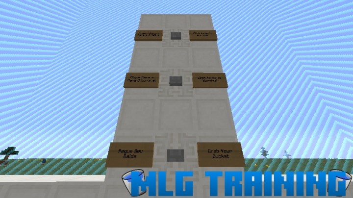 MLG Training Minecraft Map