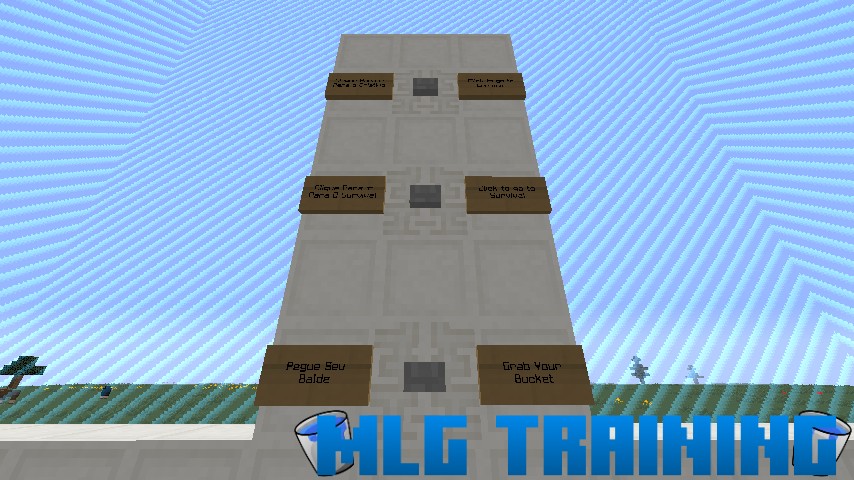 MLG Training Minecraft Map