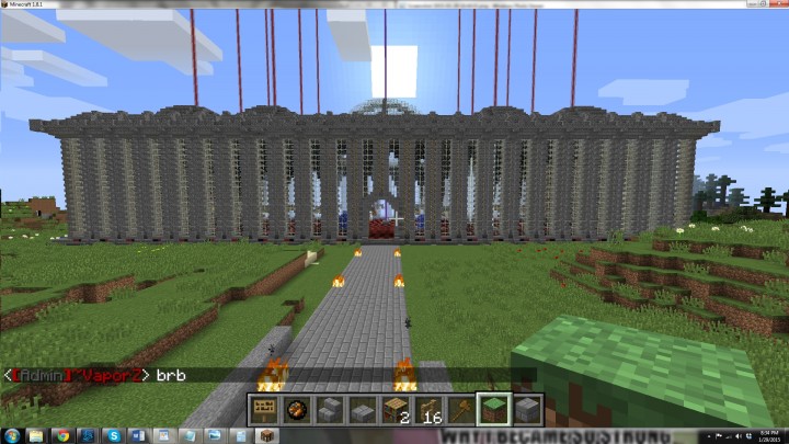 A Simple Spawn Minecraft Map