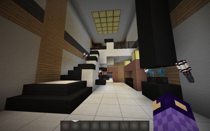 Luxury Modern house Minecraft Map