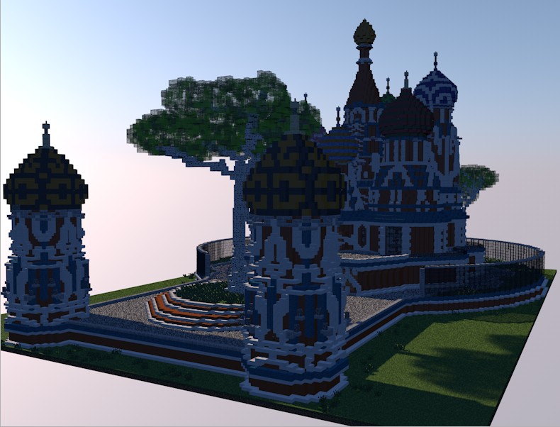 Minecraft build. Spawn. Minecraft Map