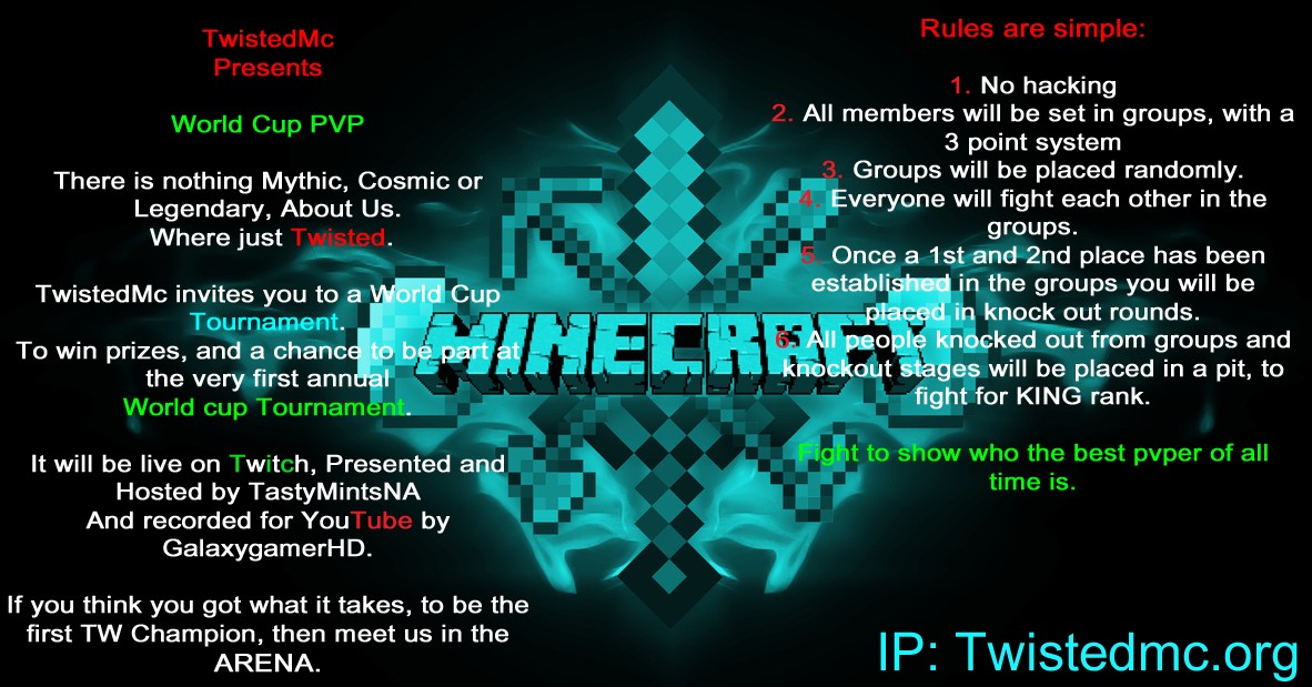 Twisted PvP Minecraft Server