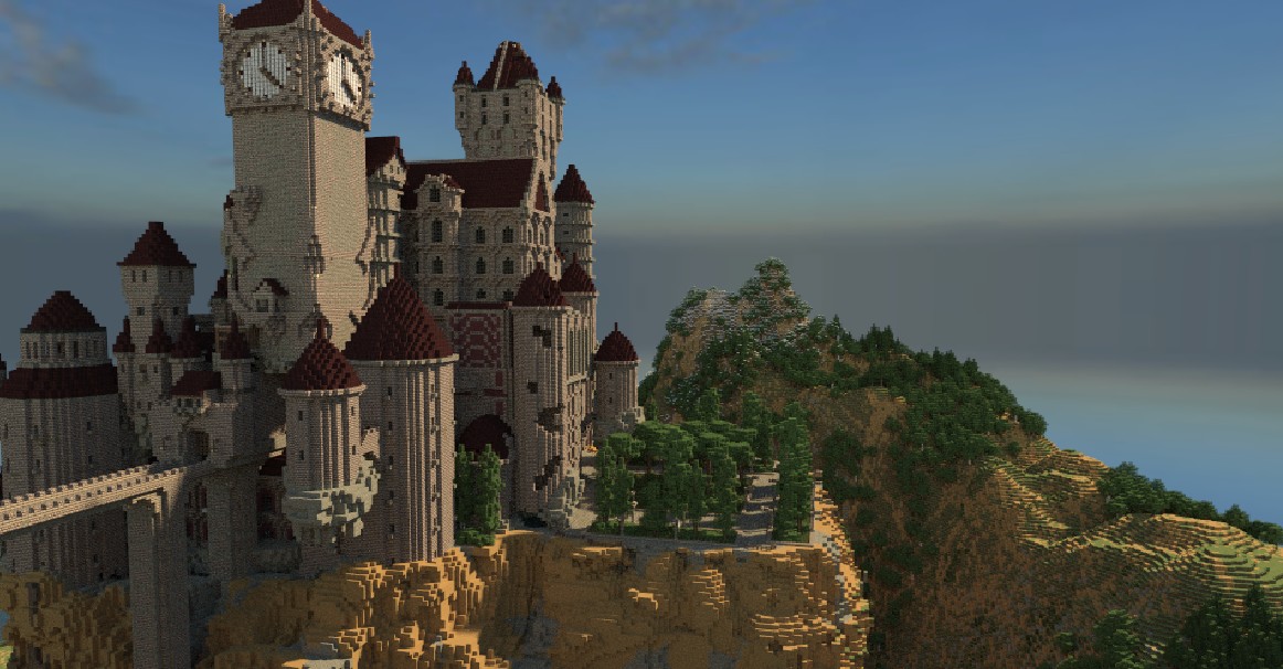 Large castle from game "Castlevania" for download (map + schematic ...
