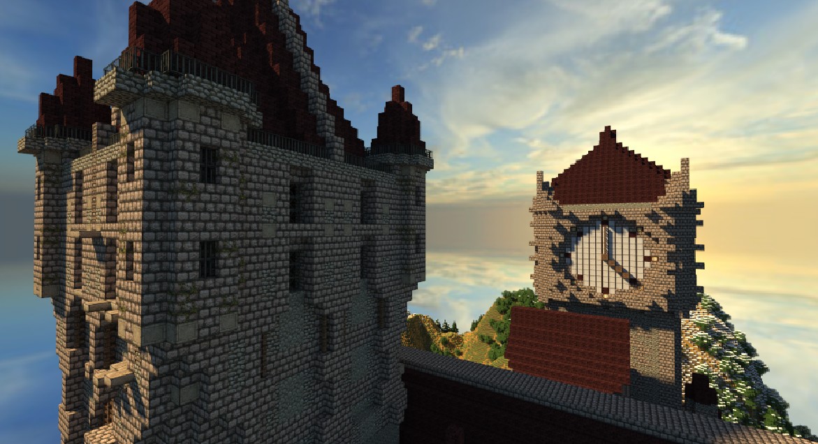 Large castle from game "Castlevania" for download (map + schematic ...