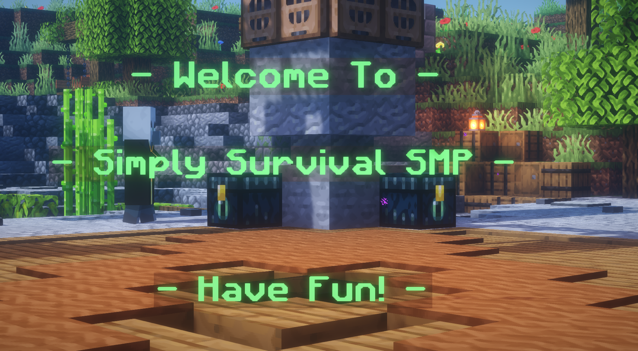 Simply Survival SMP Minecraft Server