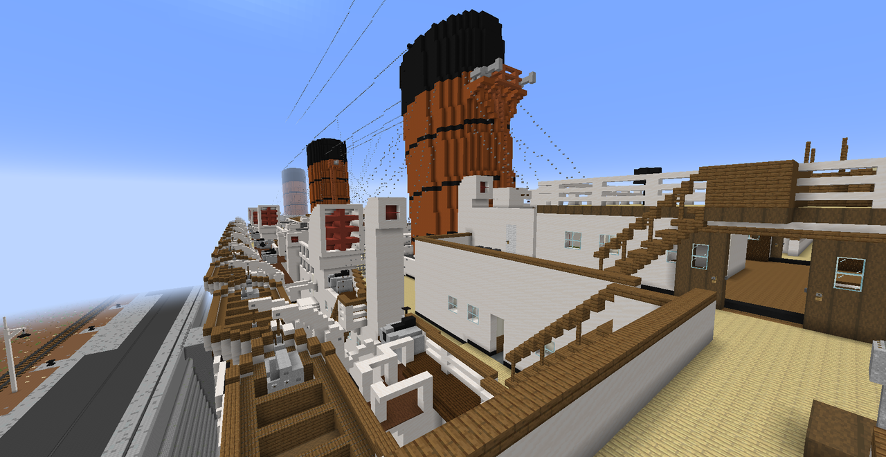 RMS Queen Mary (Discontinued) Minecraft Map
