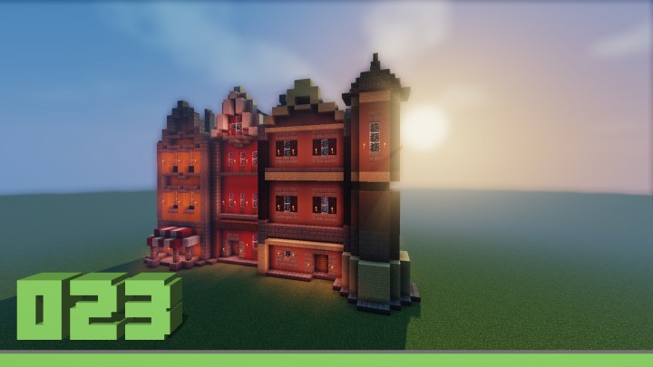 Small urban block Minecraft Map