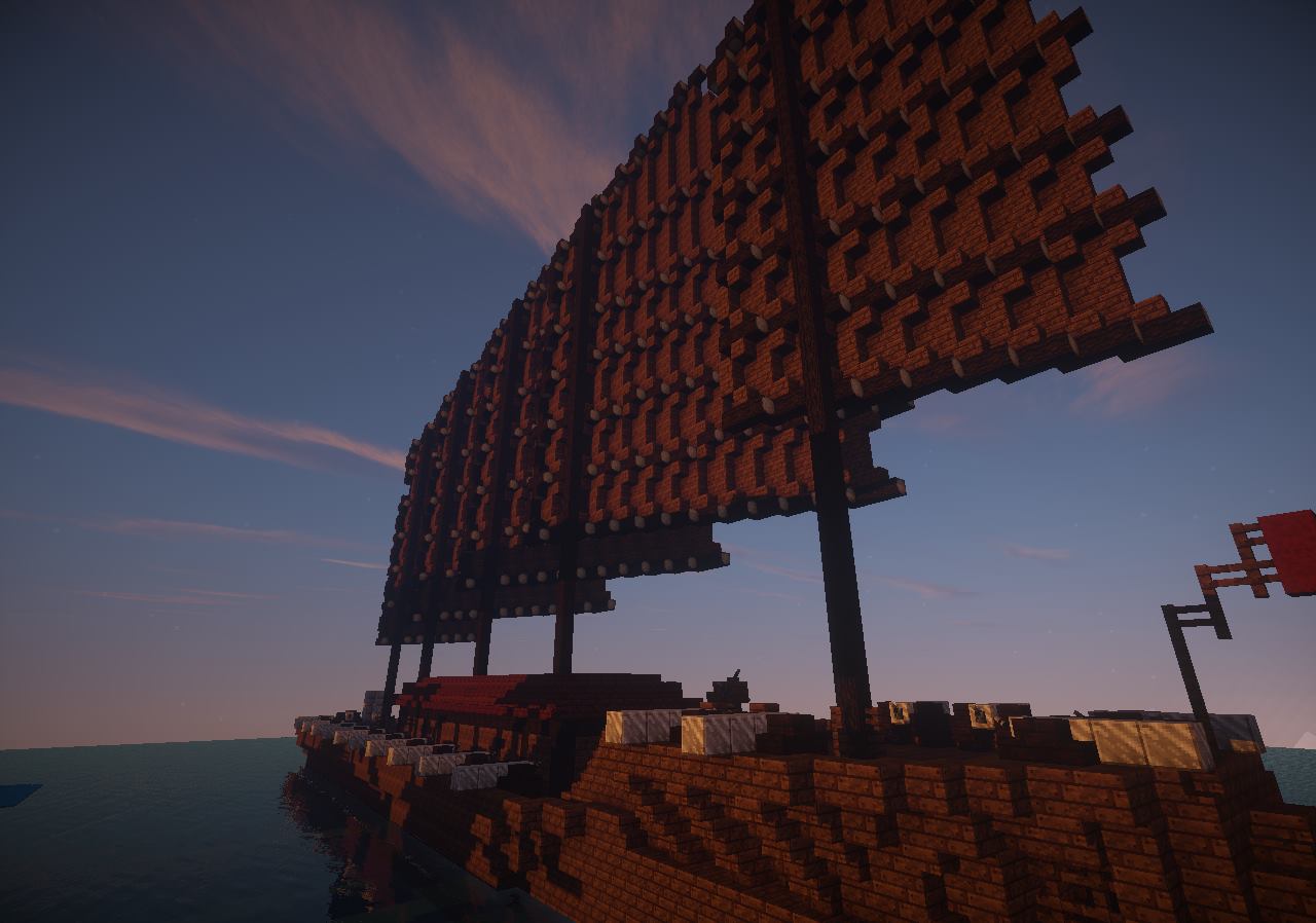 Junk/Atakebune/Viking Ship Minecraft Map