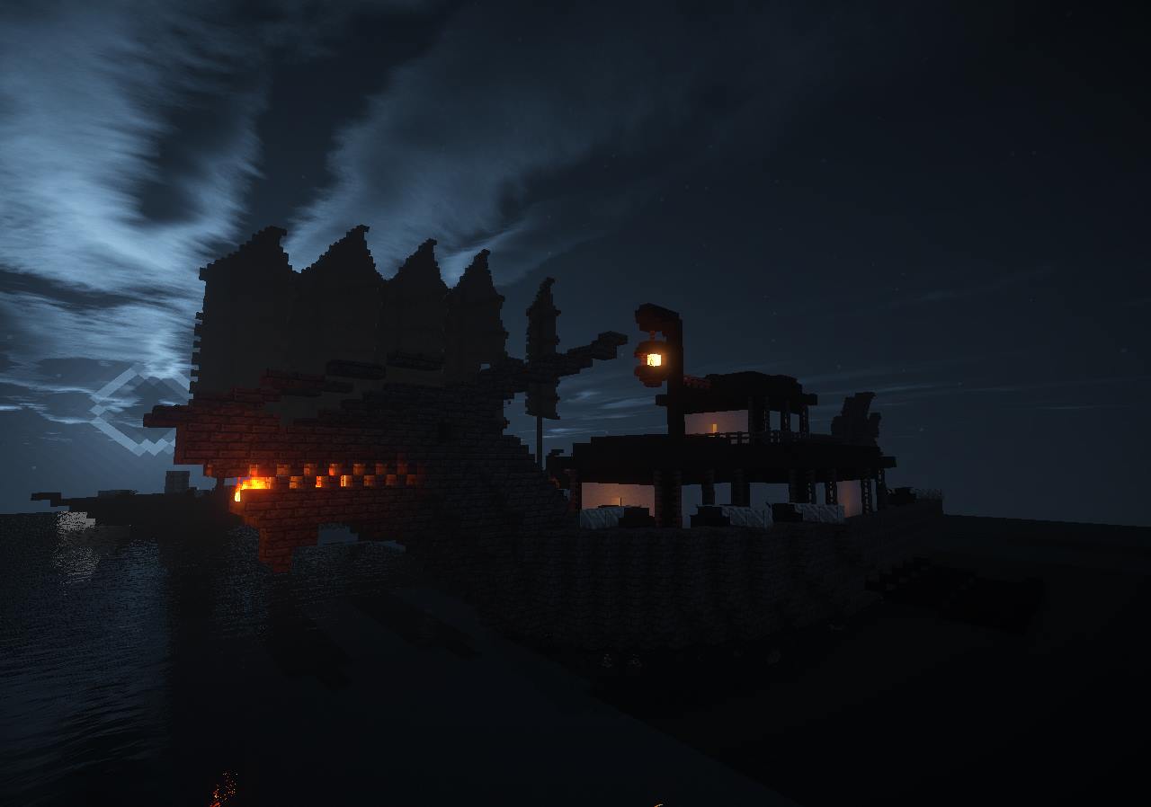 Junk/Atakebune/Viking Ship Minecraft Map