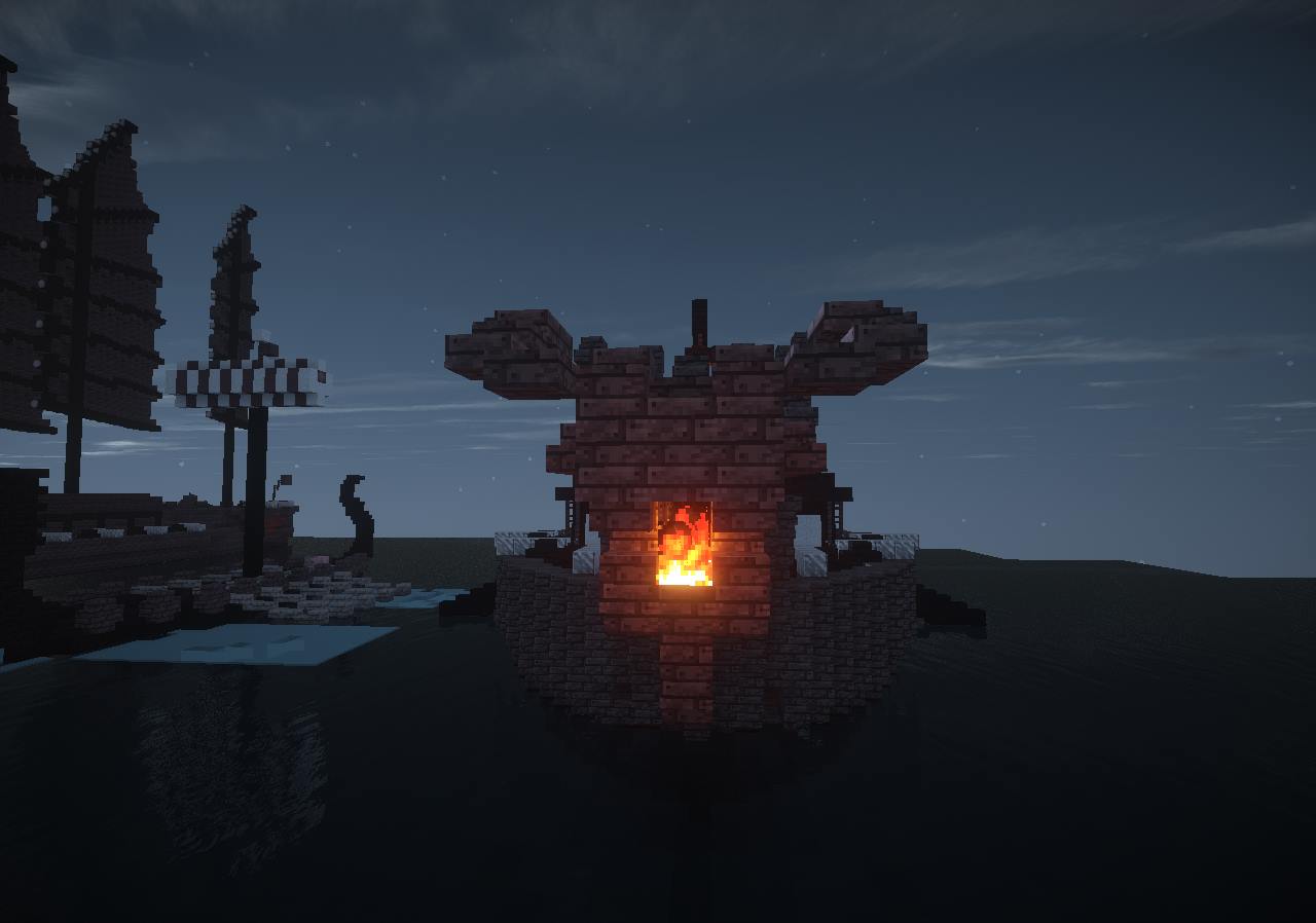 Junk/Atakebune/Viking Ship Minecraft Map