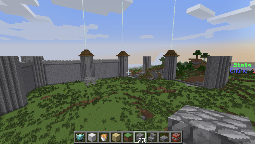 castle spawn Minecraft Map