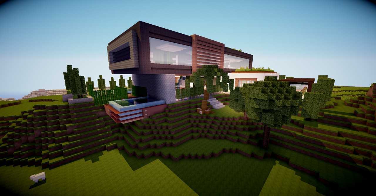Modern House 1 Minecraft Map