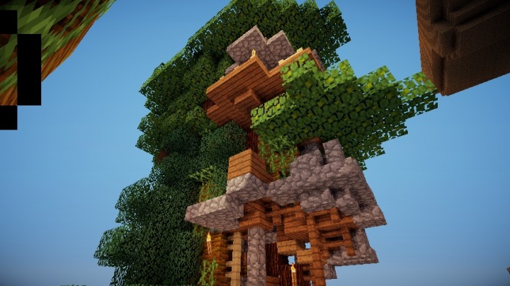 Minecraft Tree House Minecraft Map