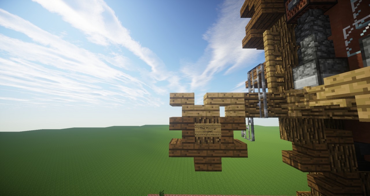 The moving house [Built on the KissMyCreative Server] Minecraft Map