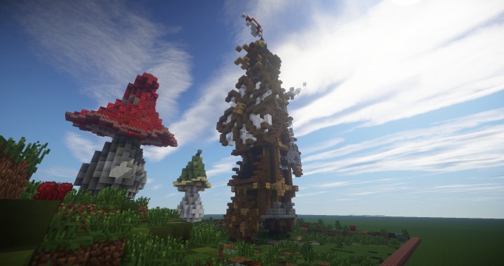 The moving house [Built on the KissMyCreative Server] Minecraft Map