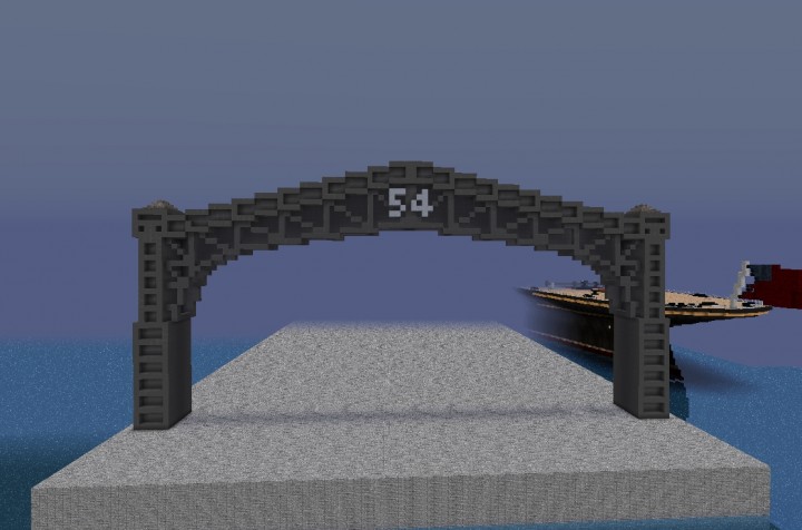 PIER 54 NEW YORK 1915 Minecraft Map