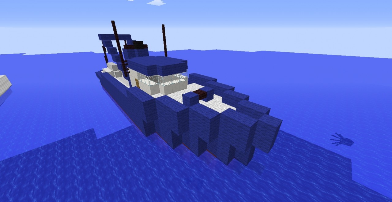 Fishing Trawler Minecraft Map