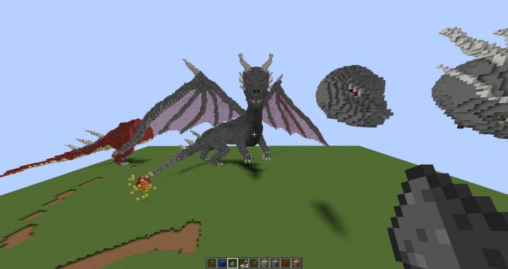 Nordic Fire Dragon Minecraft Map