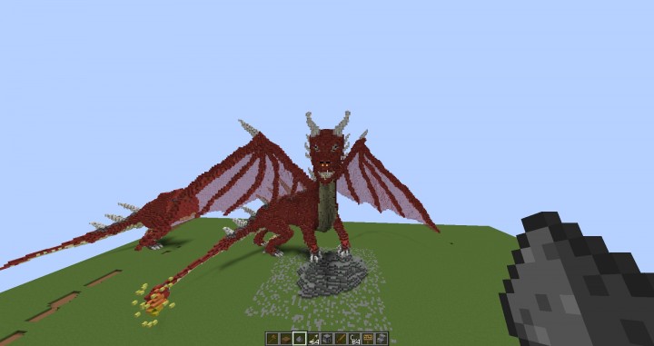 Nordic Fire Dragon Minecraft Map