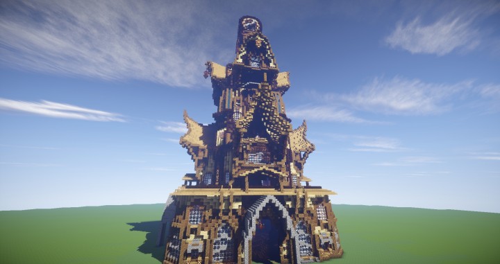 Fantasy Clocktower Minecraft Map