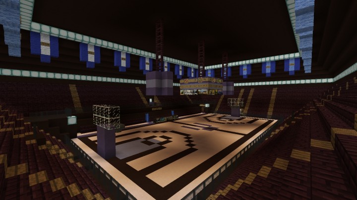 Basketball Arena (Roswell Wolves) Minecraft Map
