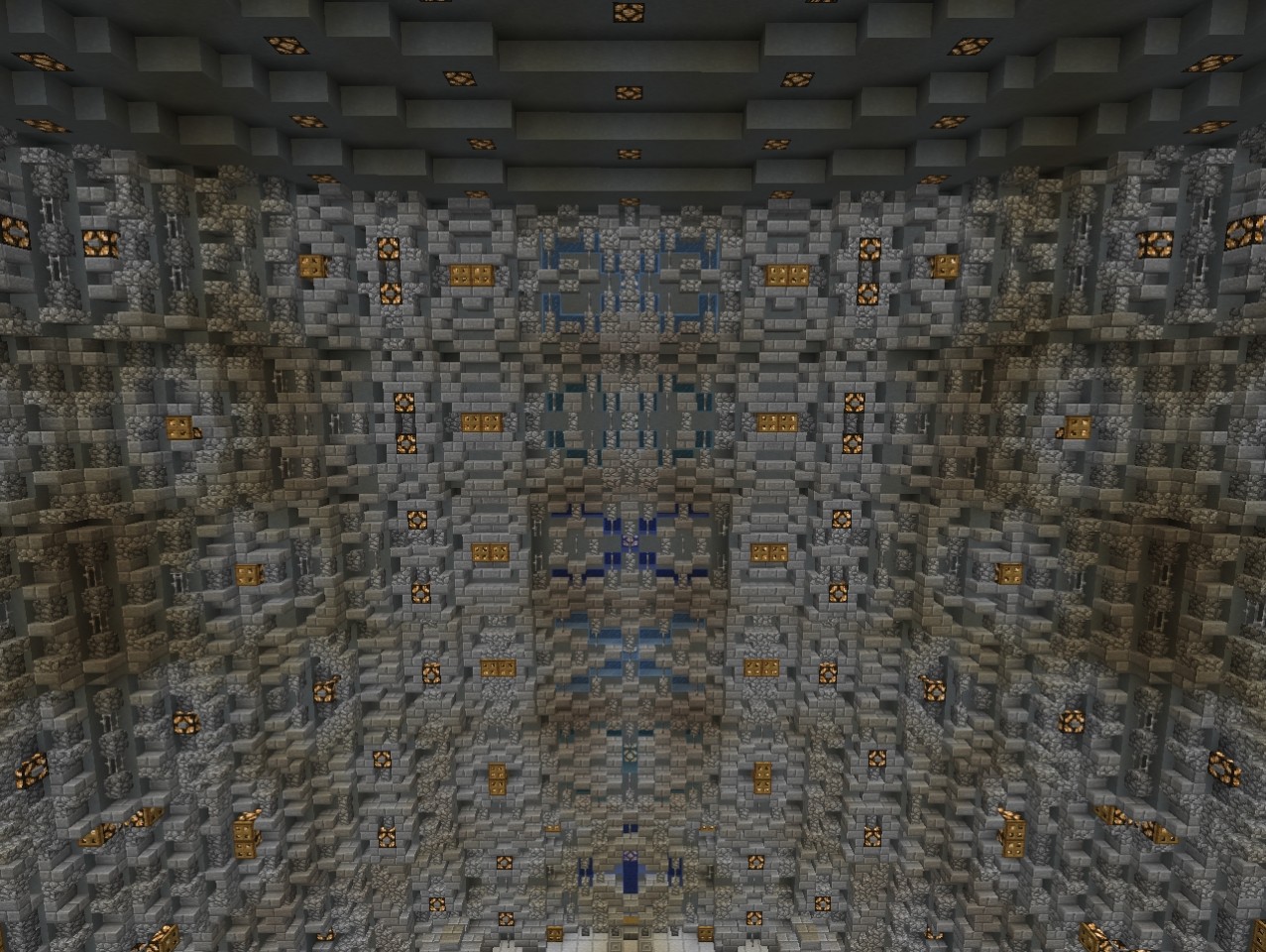 A Prison Mine. Minecraft Map