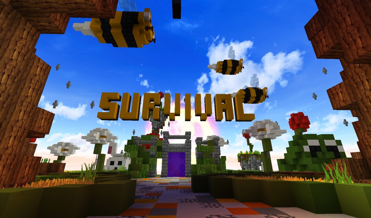 [Craft#MC-RO.RO] Fantasy Hub by FancyMoustache Minecraft Map