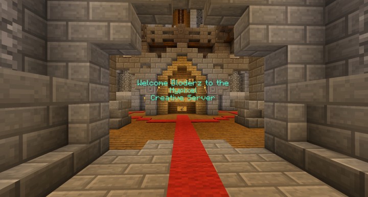 The Hypixel Creative Spawn Minecraft Map