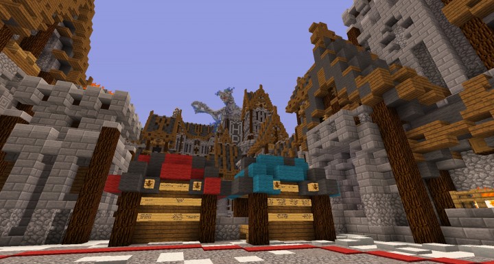 The Hypixel Creative Spawn Minecraft Map