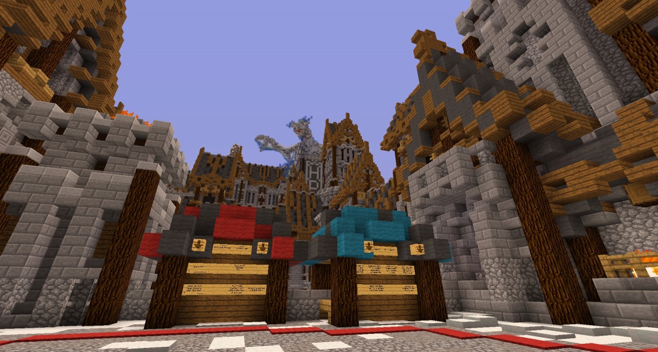 The Hypixel Creative Spawn Minecraft Map