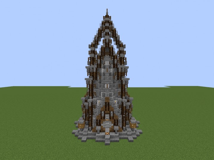 A small tower. Minecraft Map