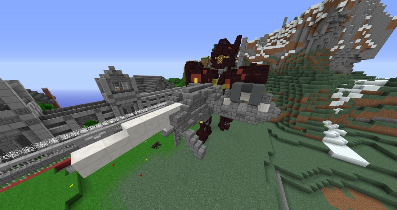 Mecha Suit MB-33 Gena [Grunt Unit] [Machine Gun] Minecraft Map