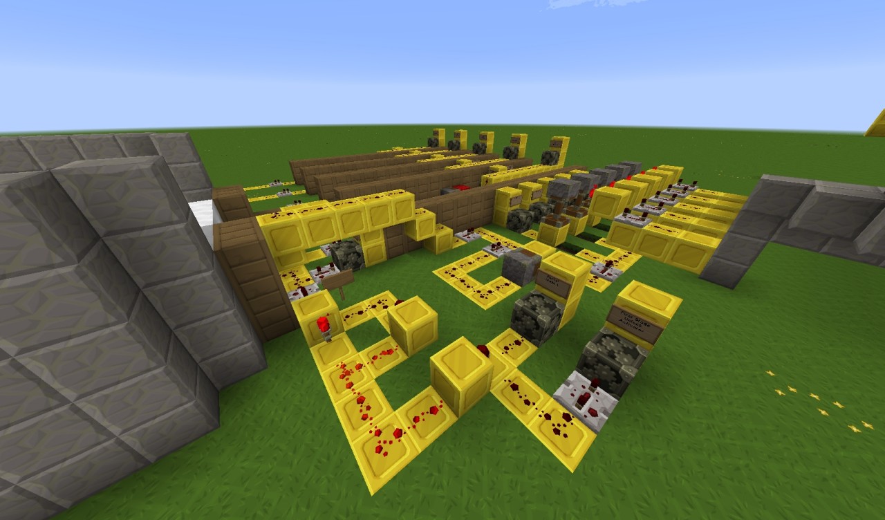 Automatic Shooting Stand! Minecraft Map