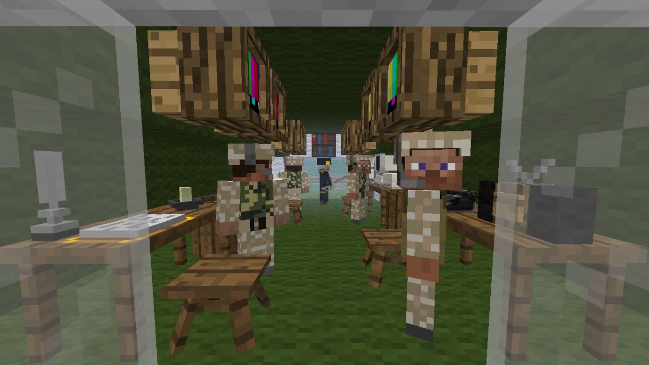 Military Training Camp Minecraft Map