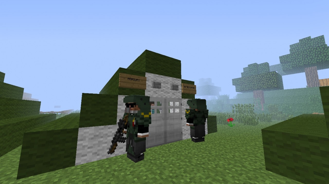 Military Training Camp Minecraft Map