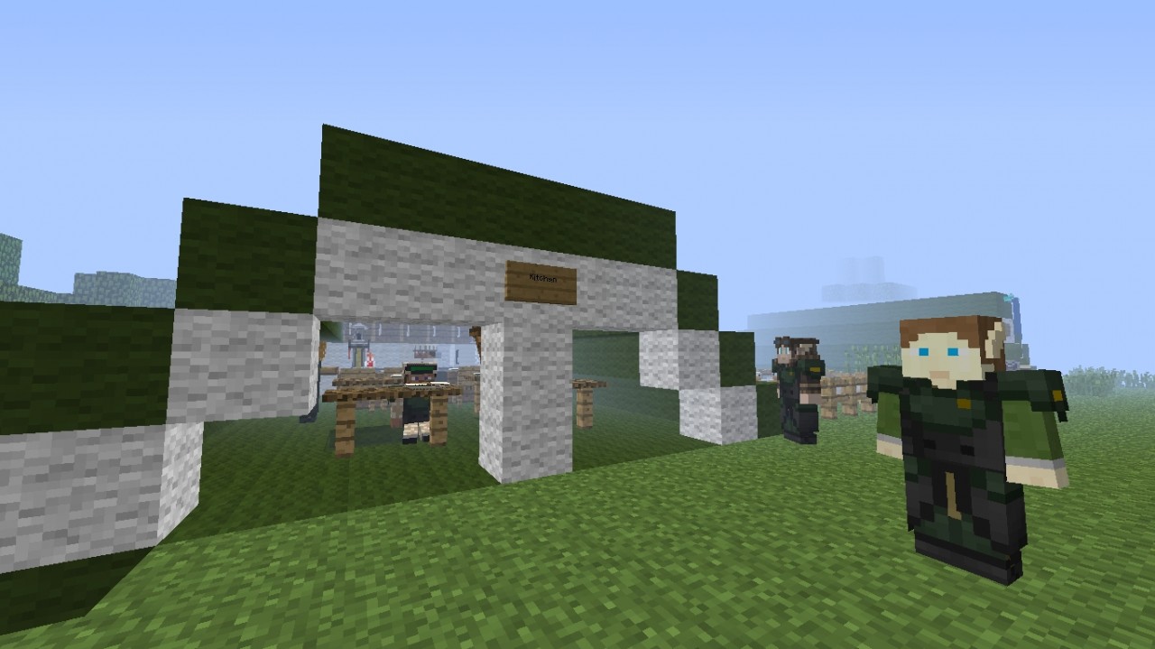 Military Training Camp Minecraft Map