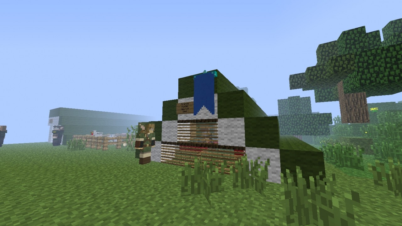 Military Training Camp Minecraft Map