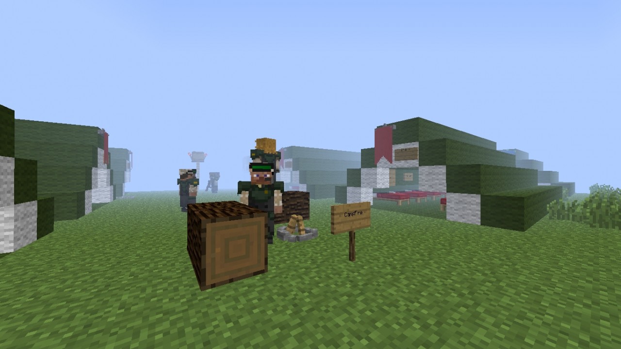 Military Training Camp Minecraft Map