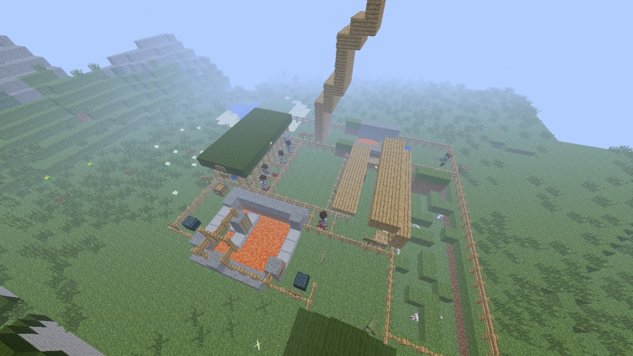 Military Training Camp Minecraft Map