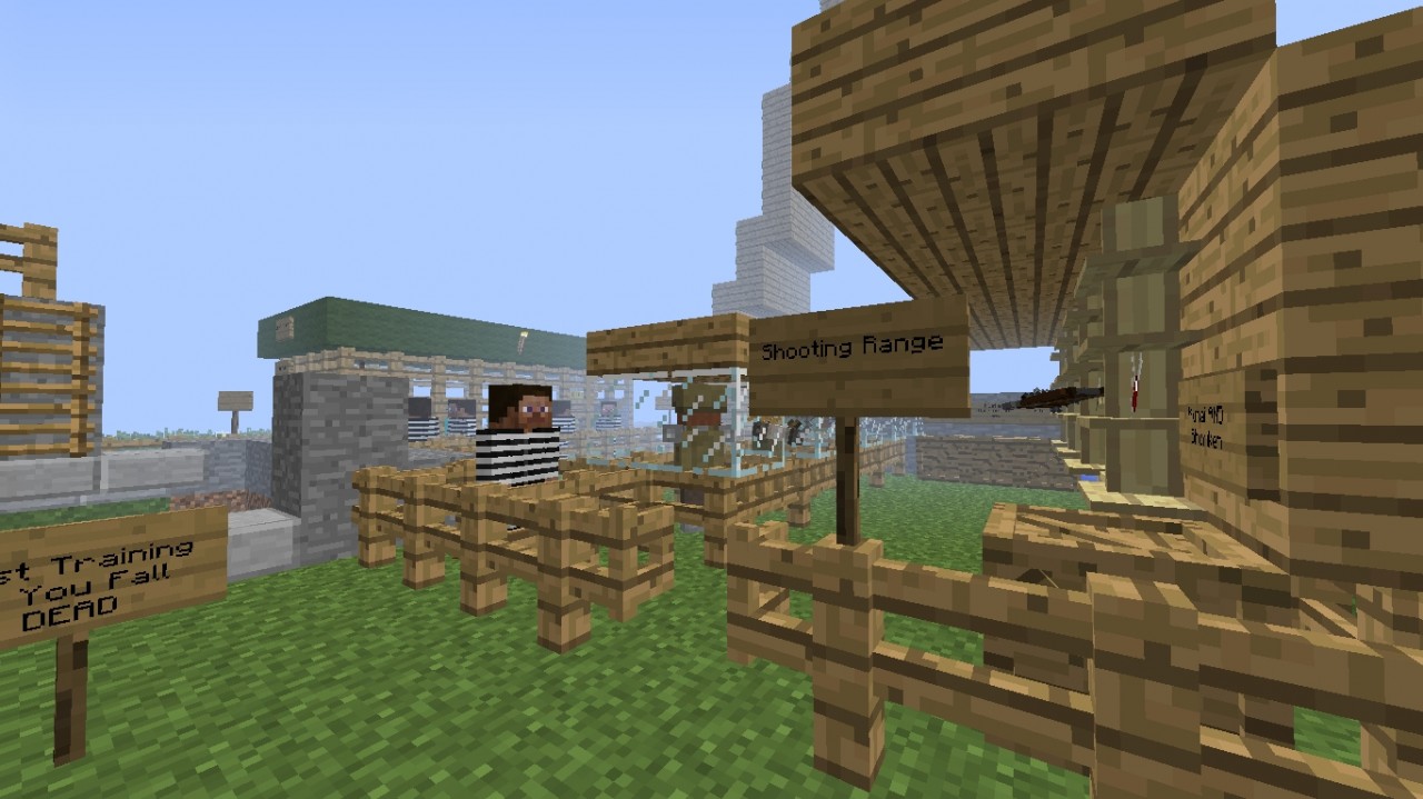 Military Training Camp Minecraft Map